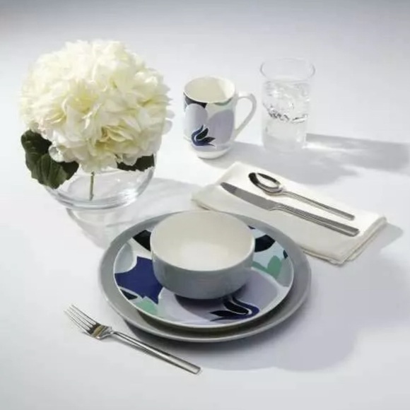 kate spade | Dining | Lenox Kate Spade New York Nolita Blue Floral ...